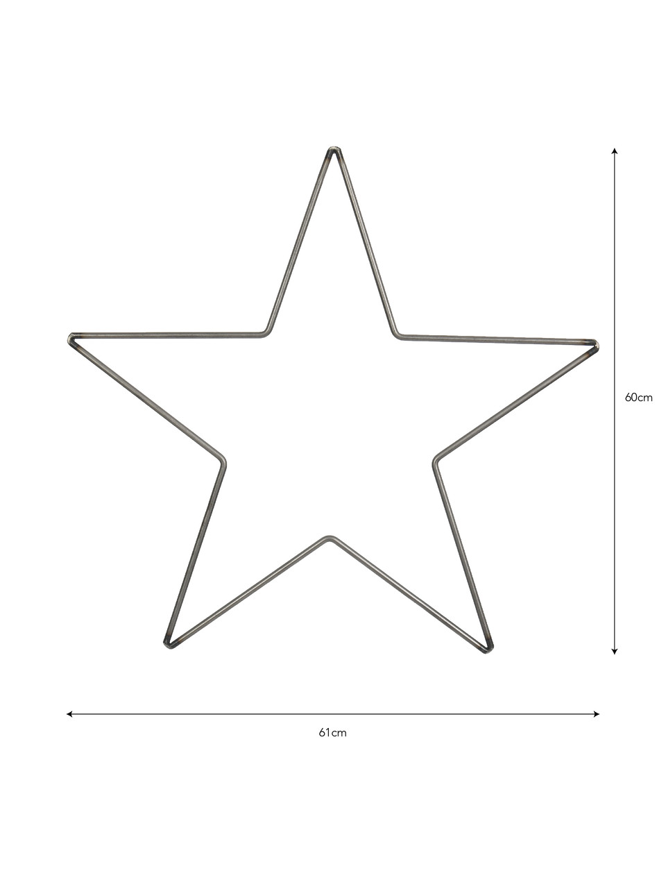Metal Star Large - Farringdon | Garden Trading