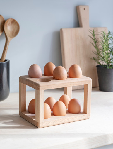 Borough Egg Rack Natural | Garden Trading