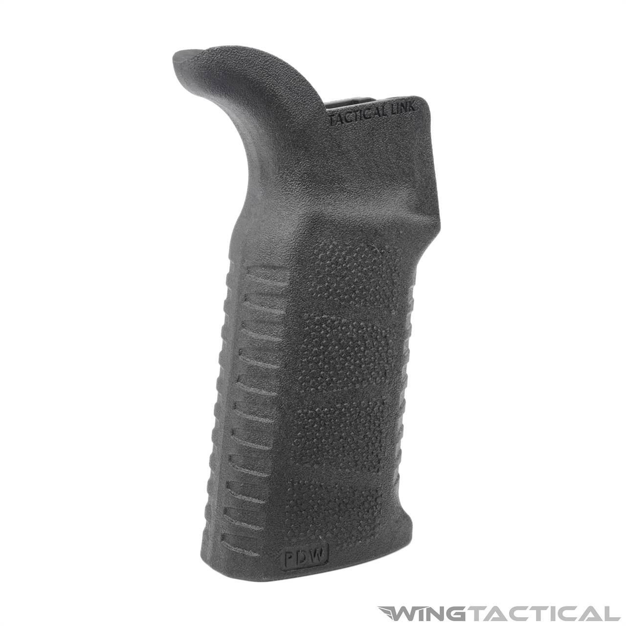 Tactical Link PDW AR-15 Pistol Grip (Aggressive PSP Texture) | Wing ...