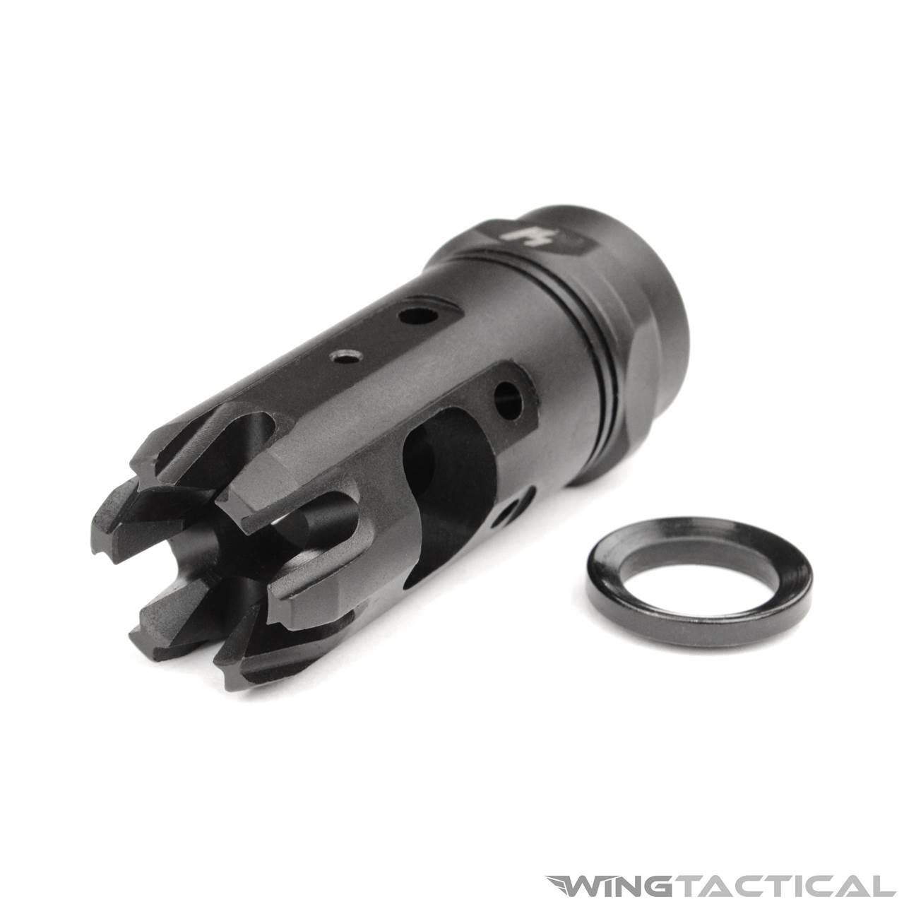 Strike Industries Mini King Comp 9mm Muzzle Brake | Wing Tactical