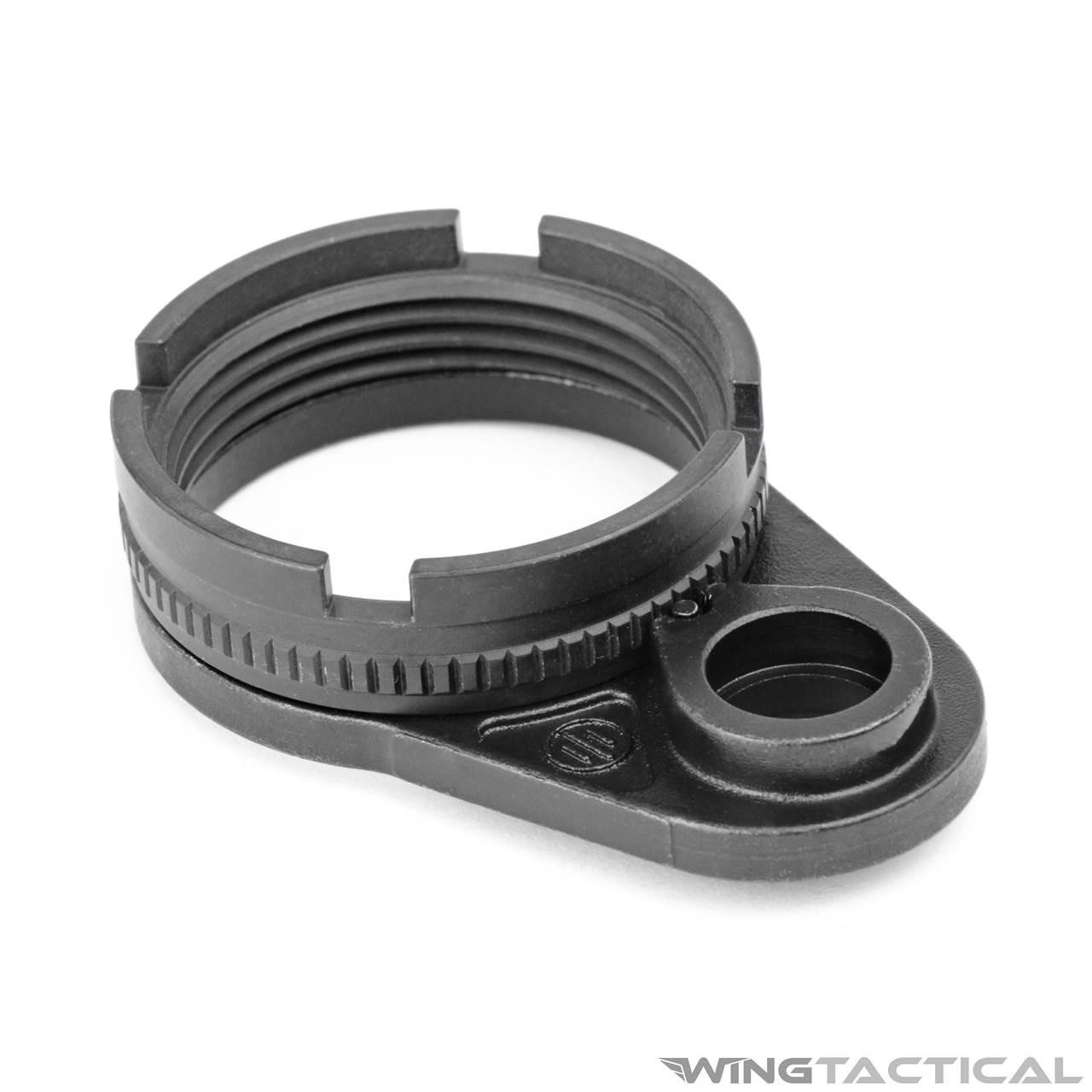 PWS Ratcheting Castle Nut and End Plate Set | Wing Tactical