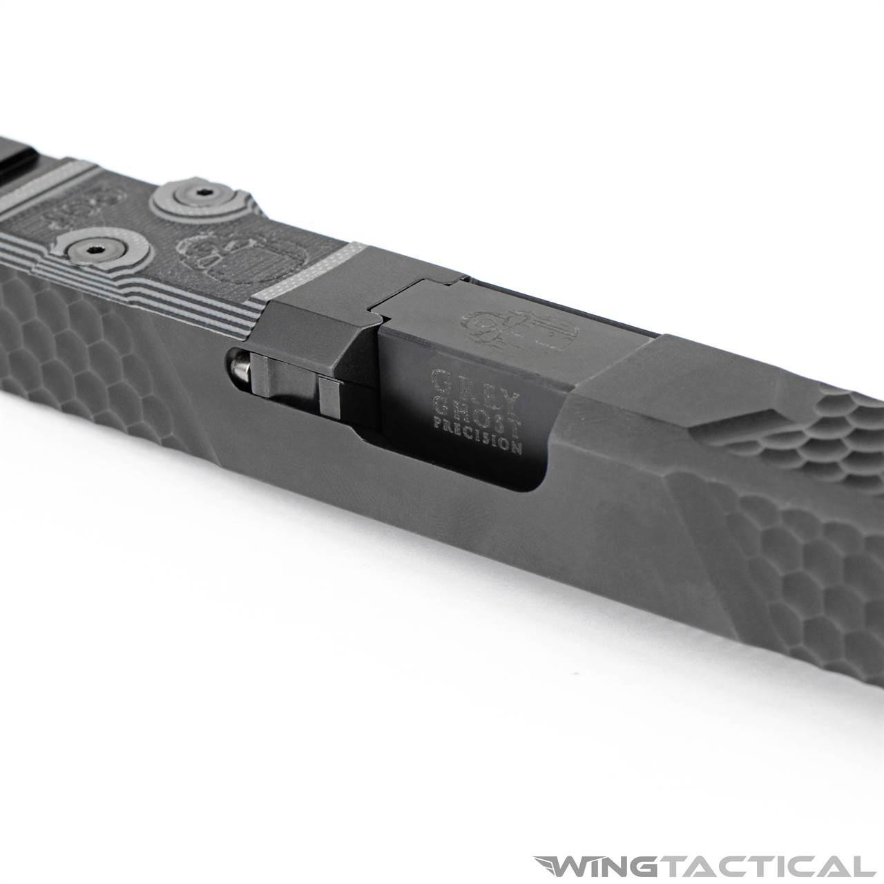 Grey Ghost Precision Slide with RMR Cut for Glock 17 | Wing Tactical
