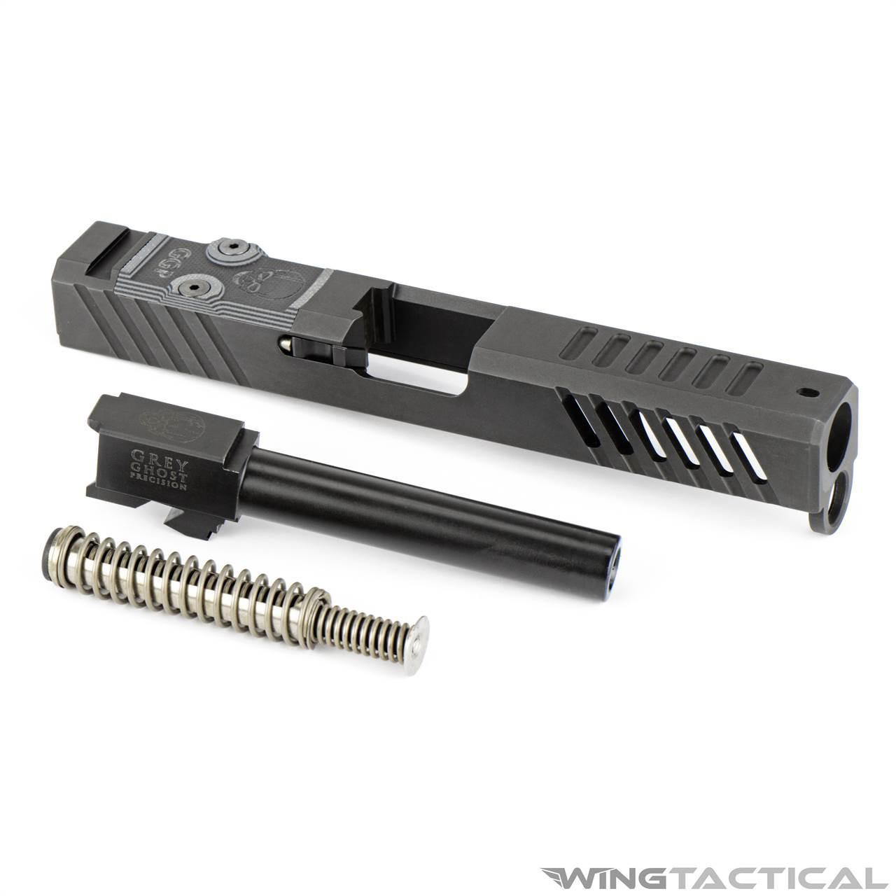 Grey Ghost Precision Slide with RMR Cut for Glock 17 | Wing Tactical