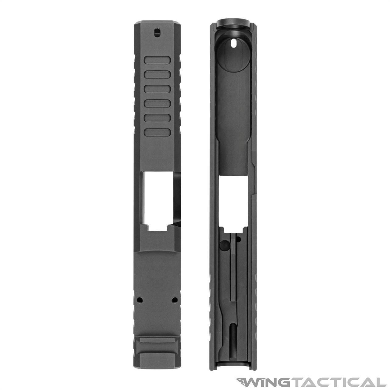 Grey Ghost Precision Stripped Slide for Glock 17 | Custom G17 Slide