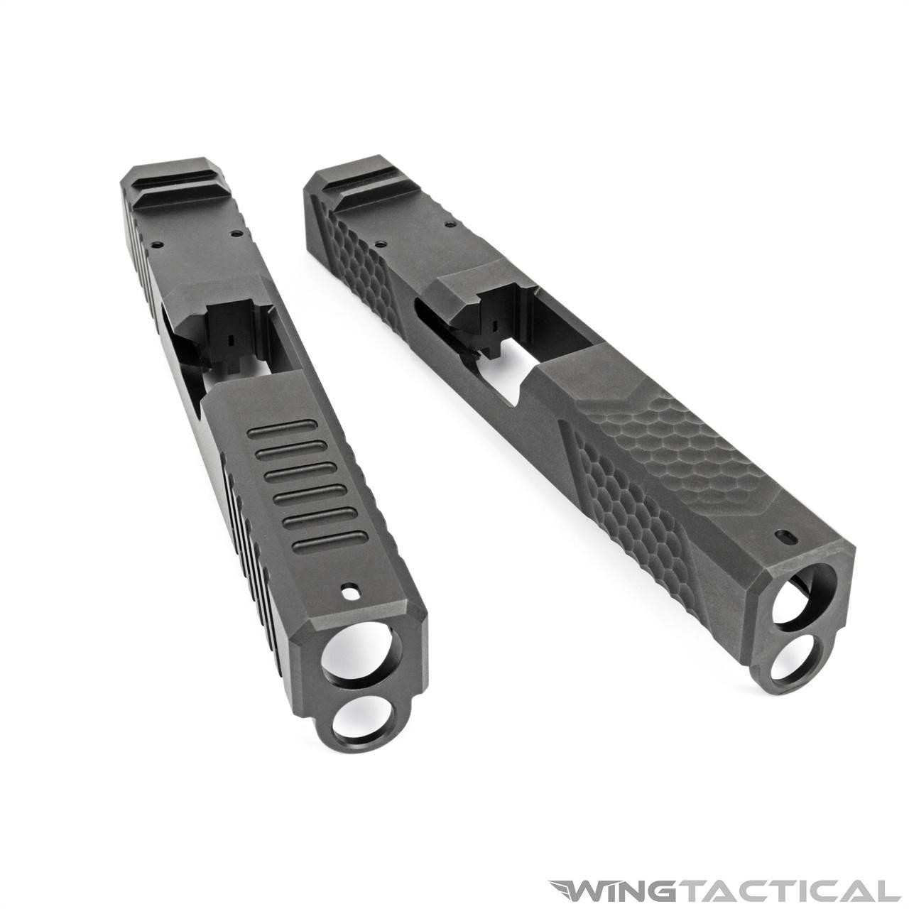 Grey Ghost Precision Stripped Slide for Glock 17 | Custom G17 Slide