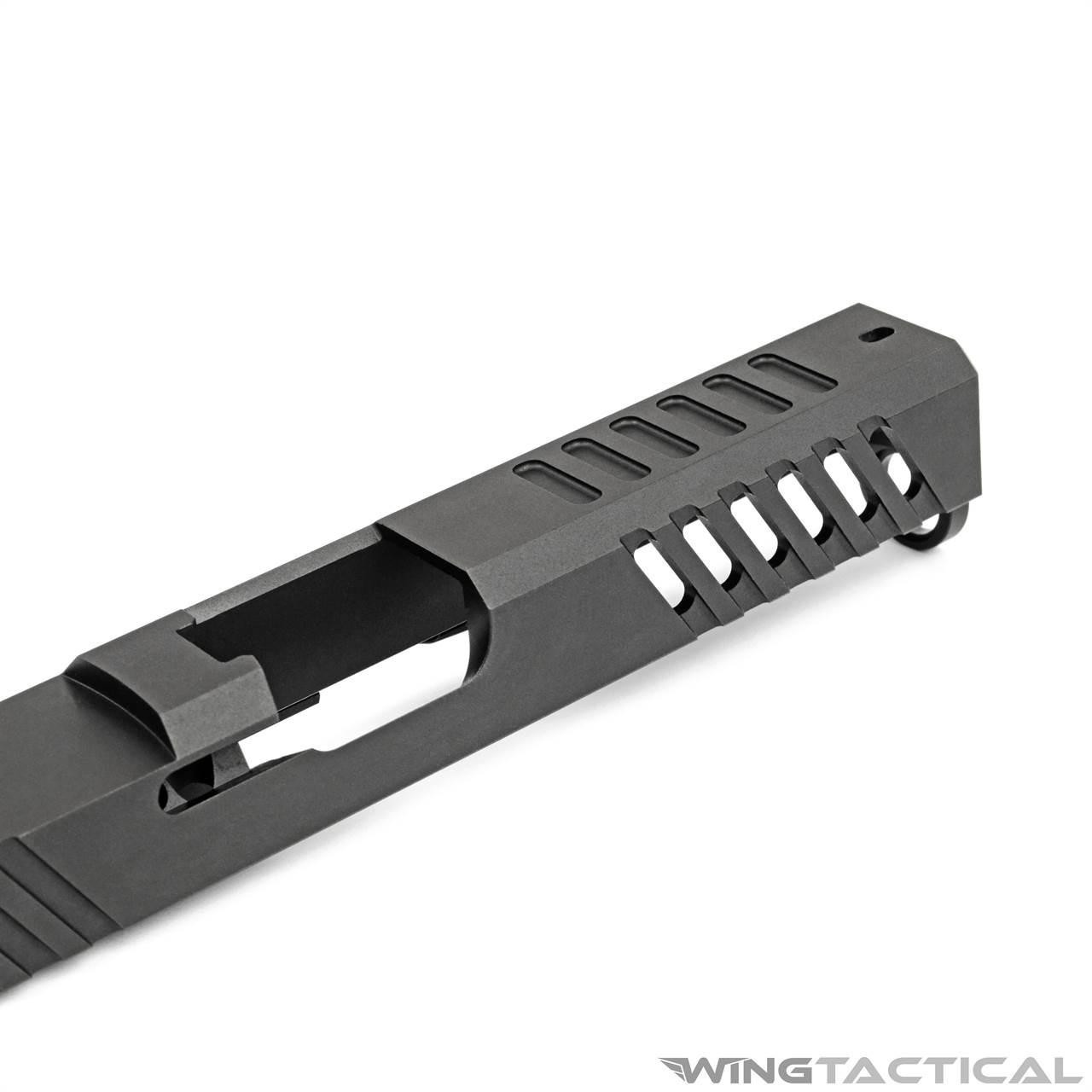 Grey Ghost Precision Stripped Slide for Glock 17 | Custom G17 Slide