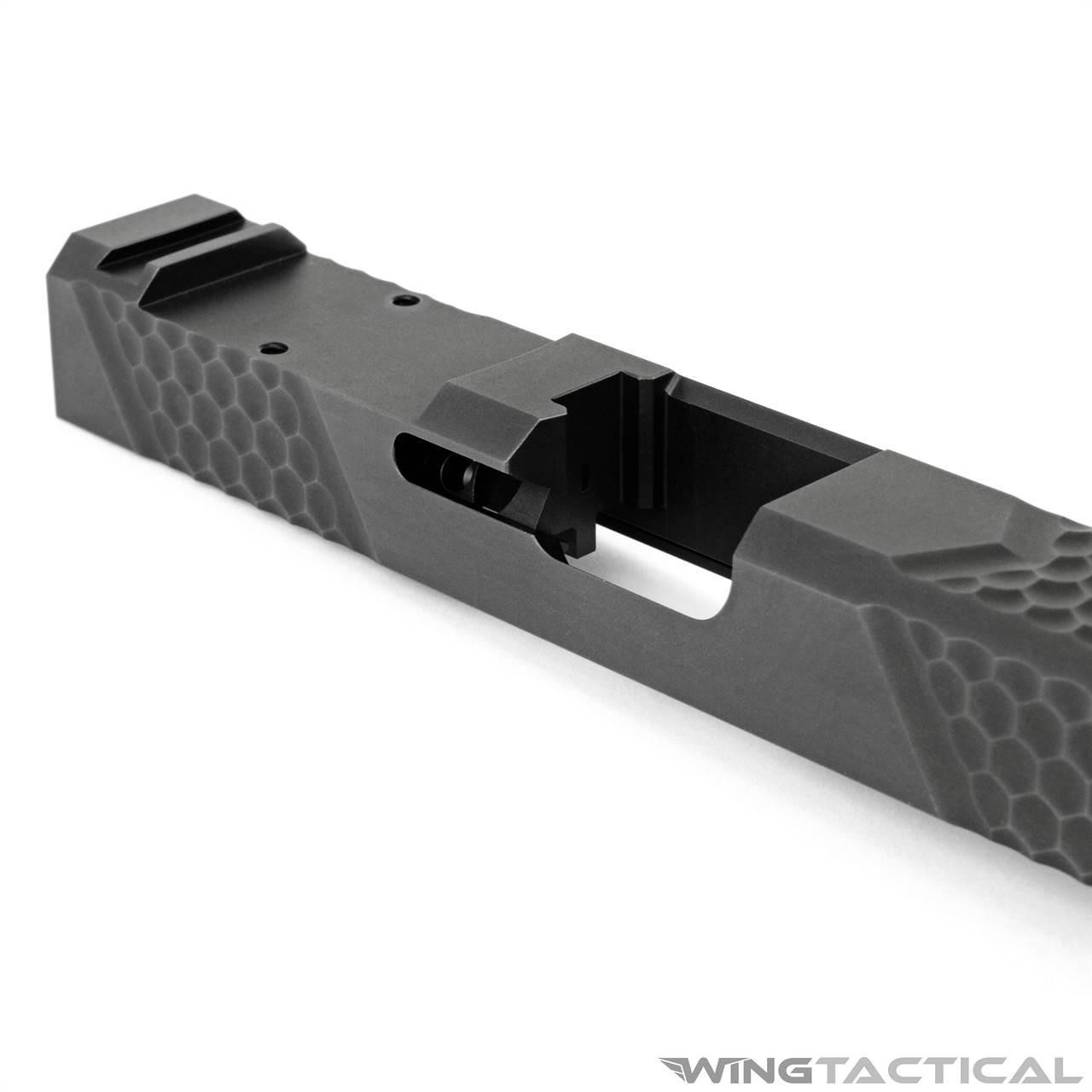 Grey Ghost Precision Stripped Slide for Glock 17 | Custom G17 Slide