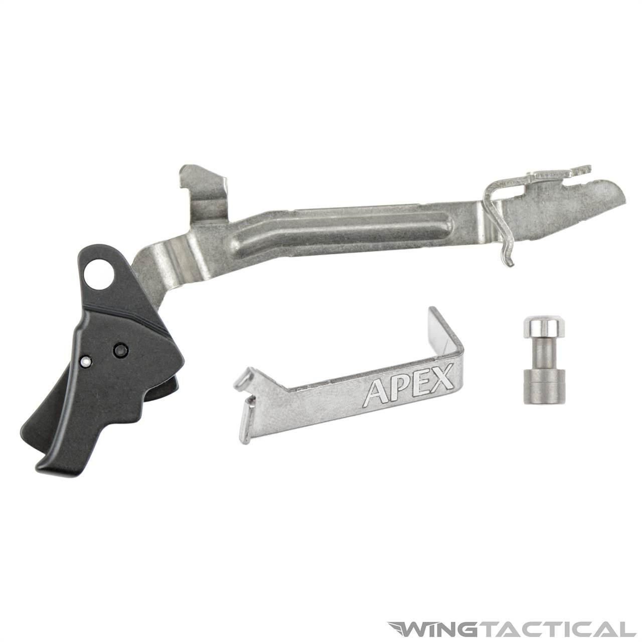 Apex Action Enhancement Trigger & Trigger Bar Kit for Glock | Wing Tactical