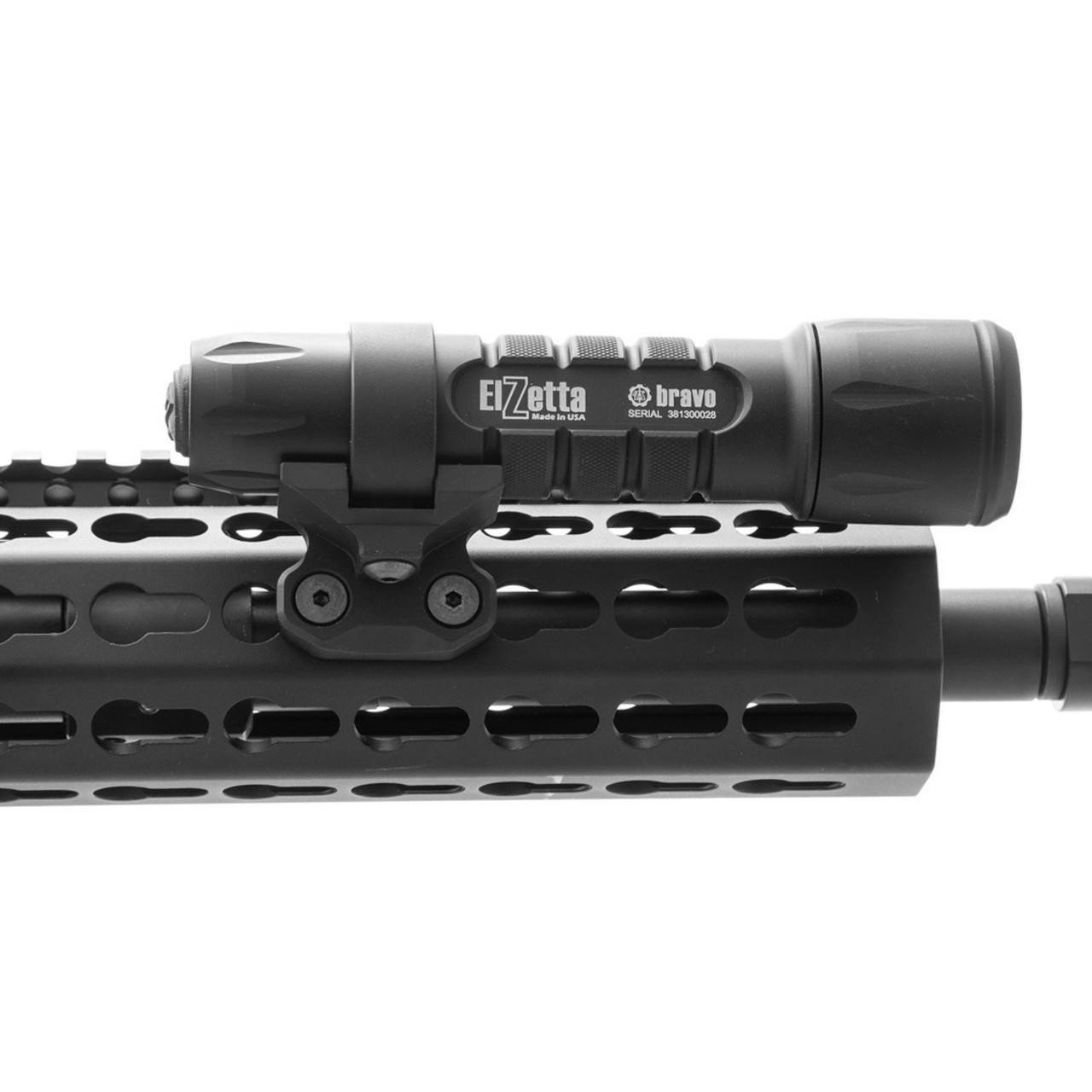 Arisaka Defense Offset KeyMod Flashlight Mount - 1" Ring