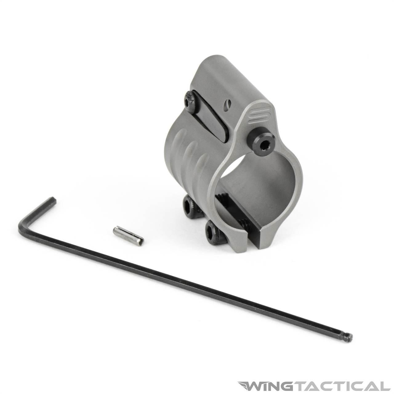 SLR Rifleworks Titanium Sentry 7 Adjustable Gas Block | Wing Tactical
