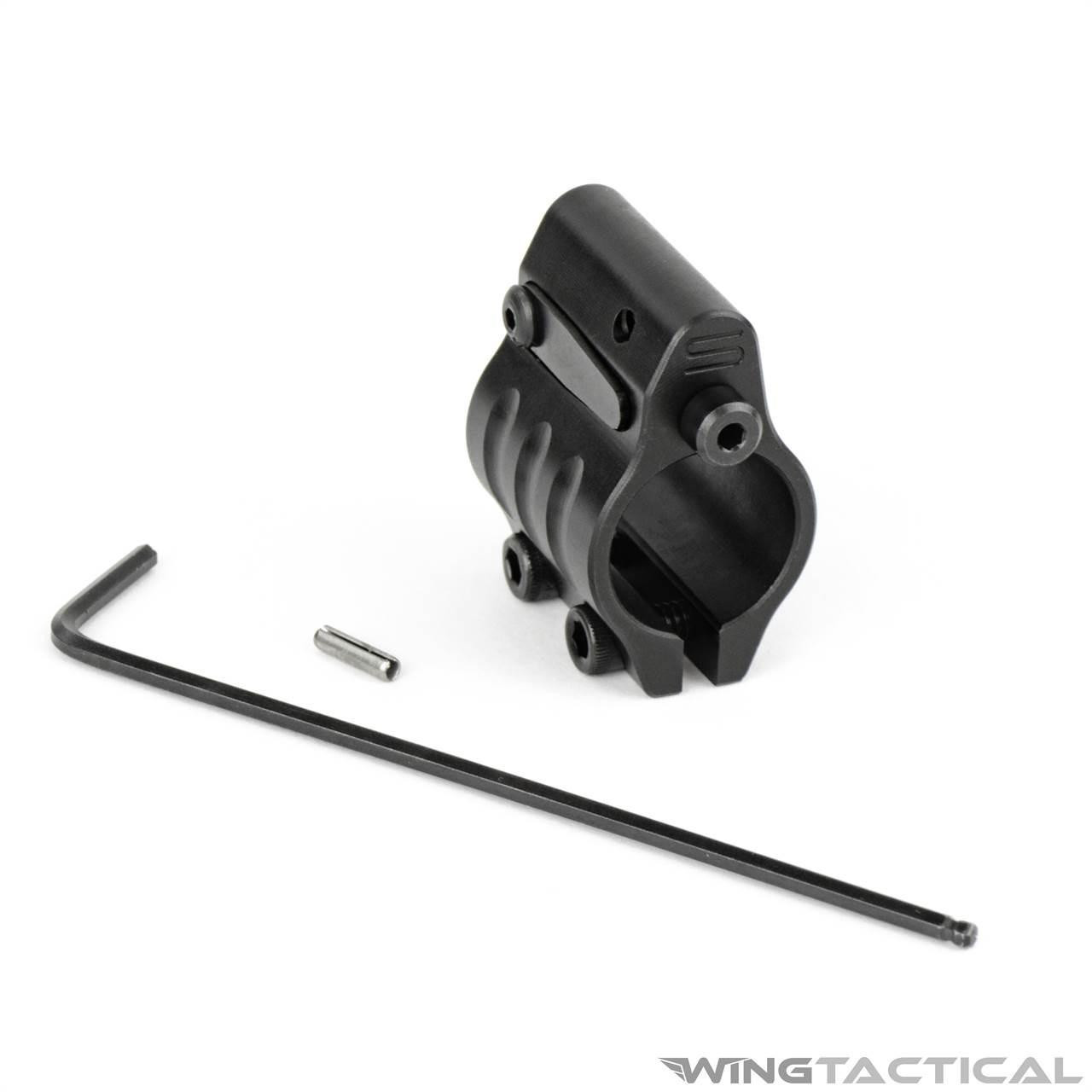 SLR Rifleworks Sentry 6 Steel Adjustable Gas Block | Wing Tactical