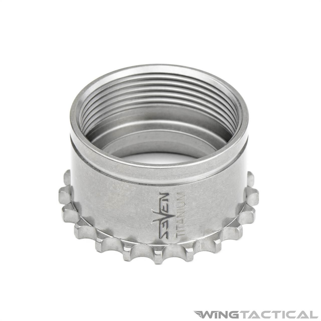 V Seven Titanium GI Barrel Nut | Wing Tactical