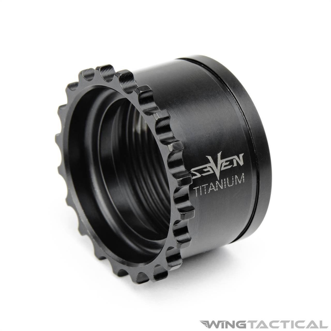 V Seven Titanium GI Barrel Nut | Wing Tactical