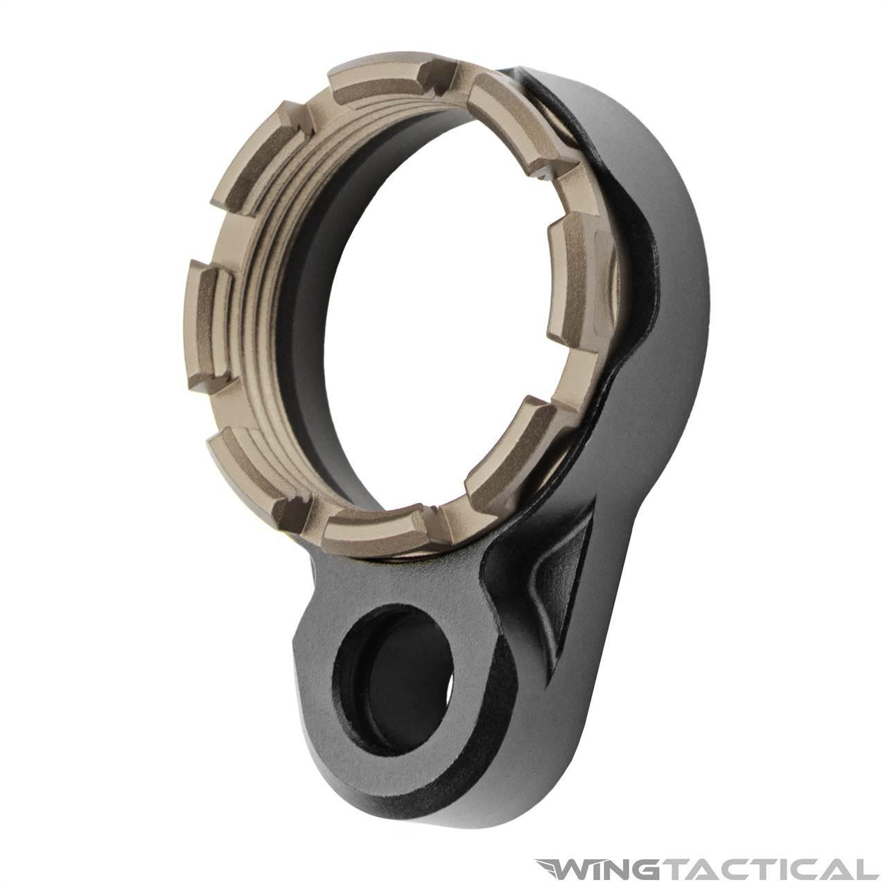 Fortis LE Lightweight Enhanced End Plate with K1 System Castle Nut