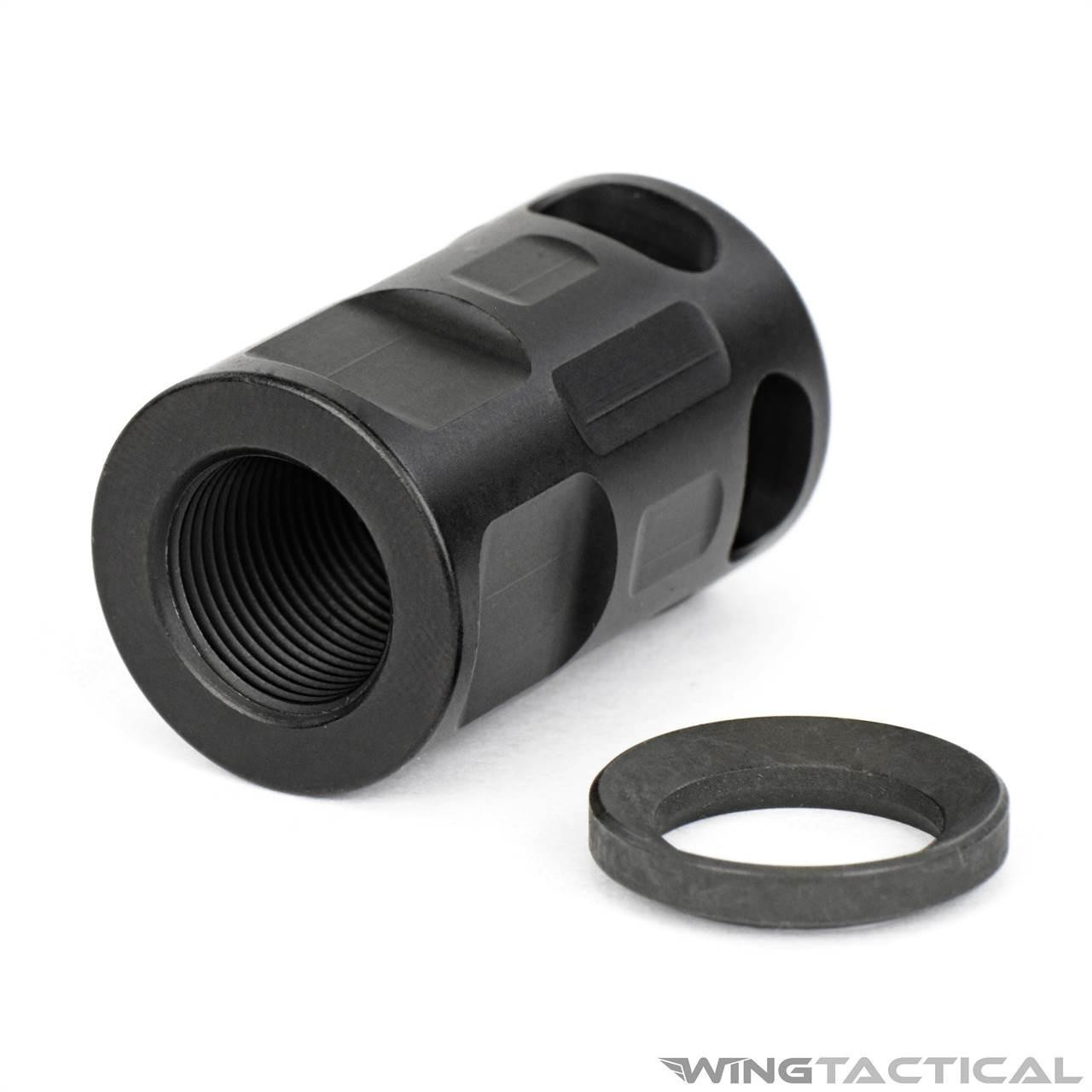 V Seven 5.56 Micro Brake (Stainless Steel) | Wing Tactical