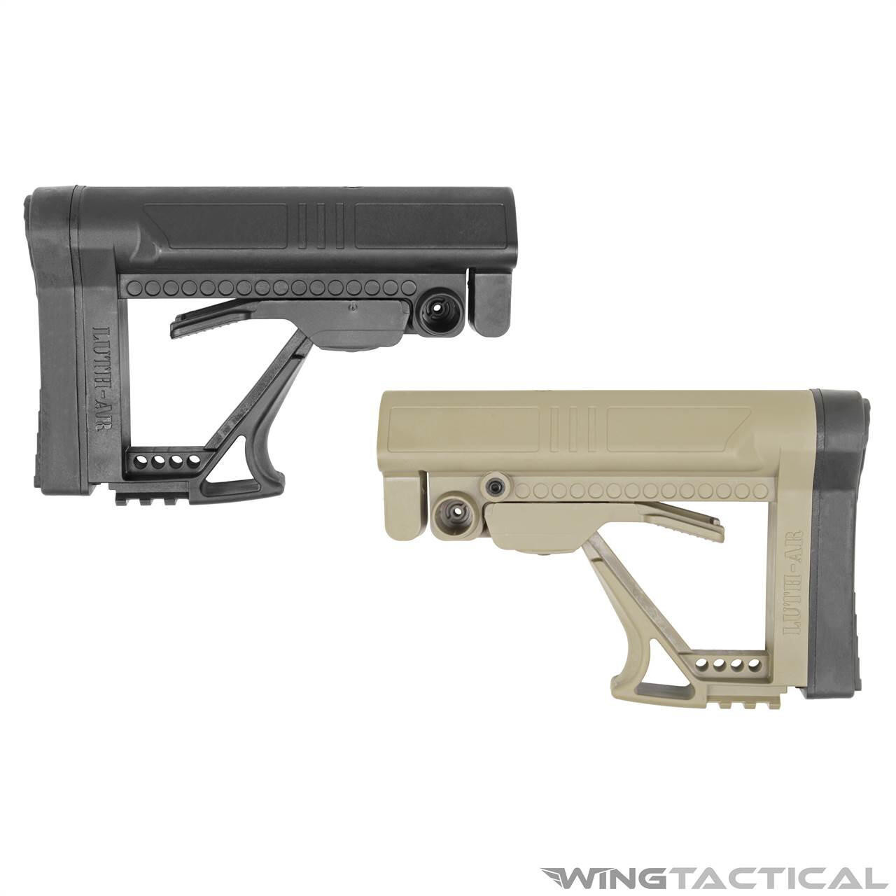 Luth-AR MBA-5 Adjustable Carbine AR Buttstock | Wing Tactical