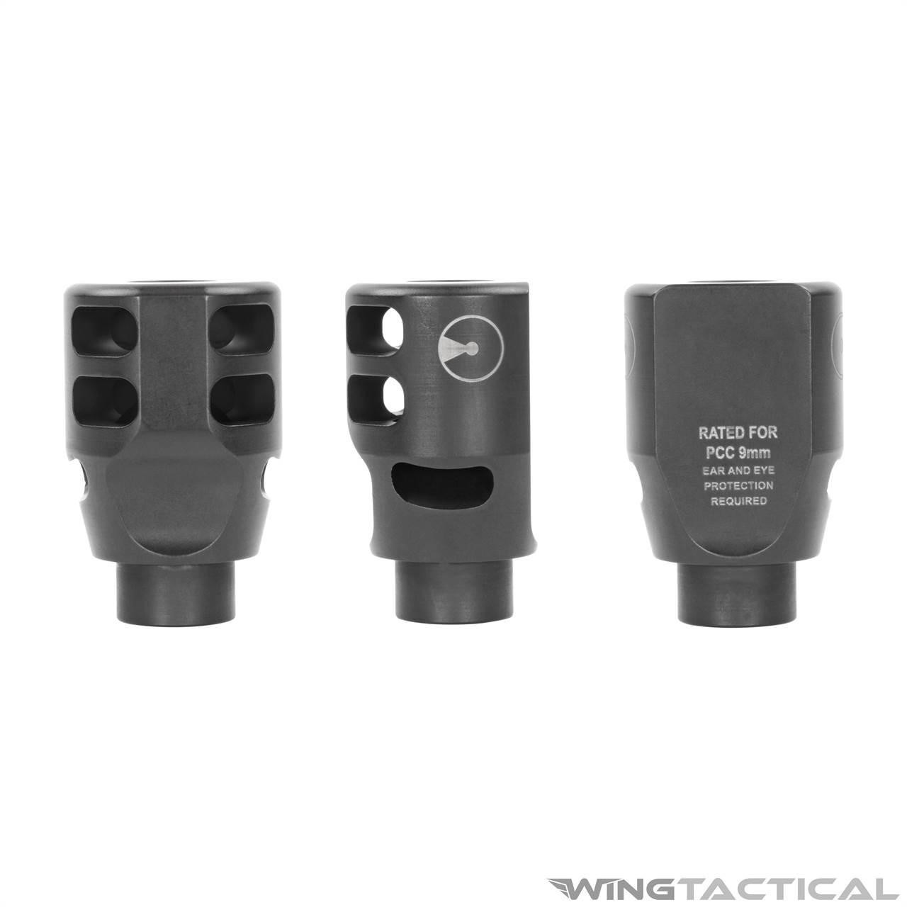 Ultradyne Lithium PCC 9mm Compensator | Wing Tactical