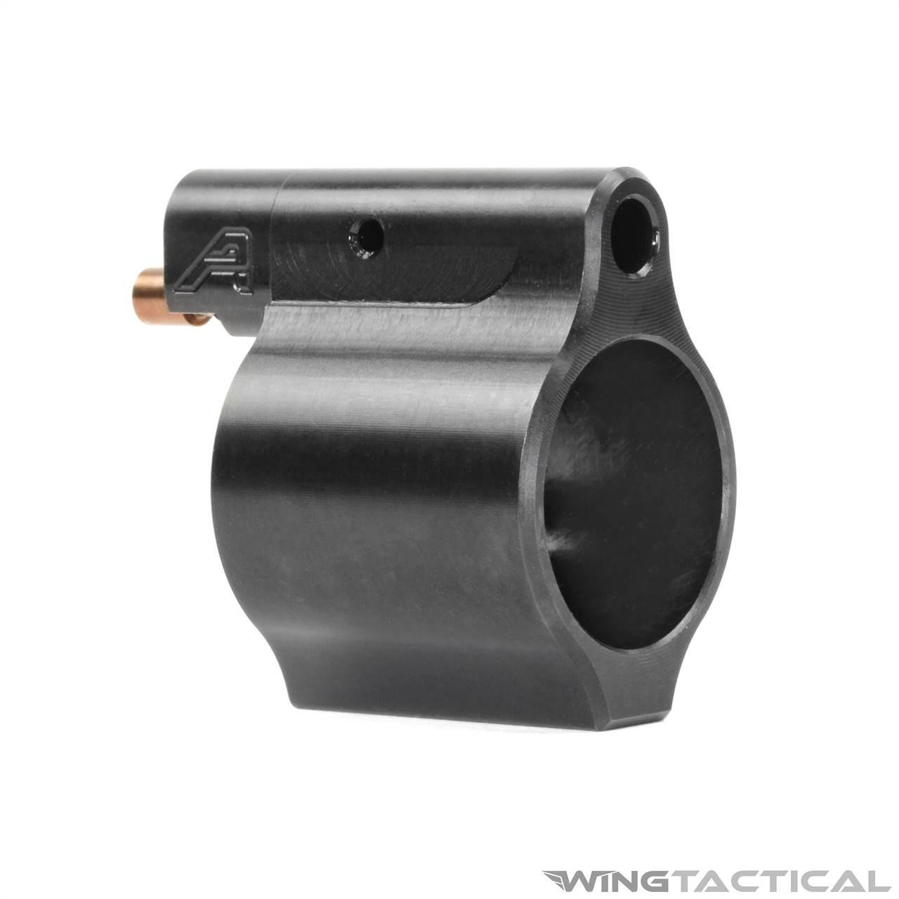 Aero Precision Adjustable Gas Block with Pinned Gas Tube | Wing Tactical