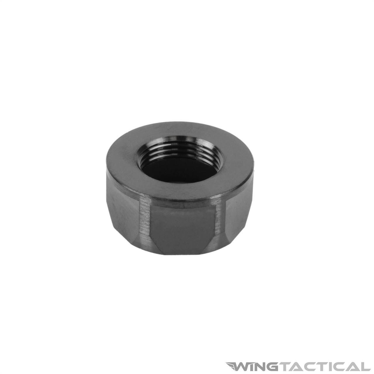 Iron City Rifle Works 5/8-24 Titanium Jam Nut PRO with Thread Shield