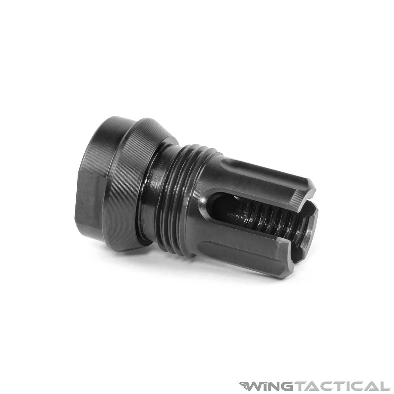 Breek Arms 3FO-S Short 9mm Flash Hider with Outside Thread | Wing Tactical
