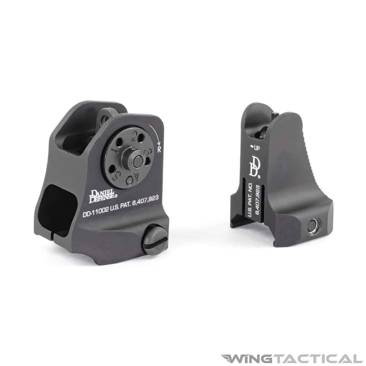 Daniel Defense AR-15 Fixed Iron Sights | Wing Tactical