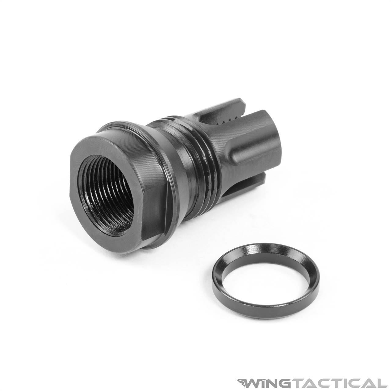 Breek Arms 3FO-S Short .30 Cal. Flash Hider with Outside Thread | Wing ...