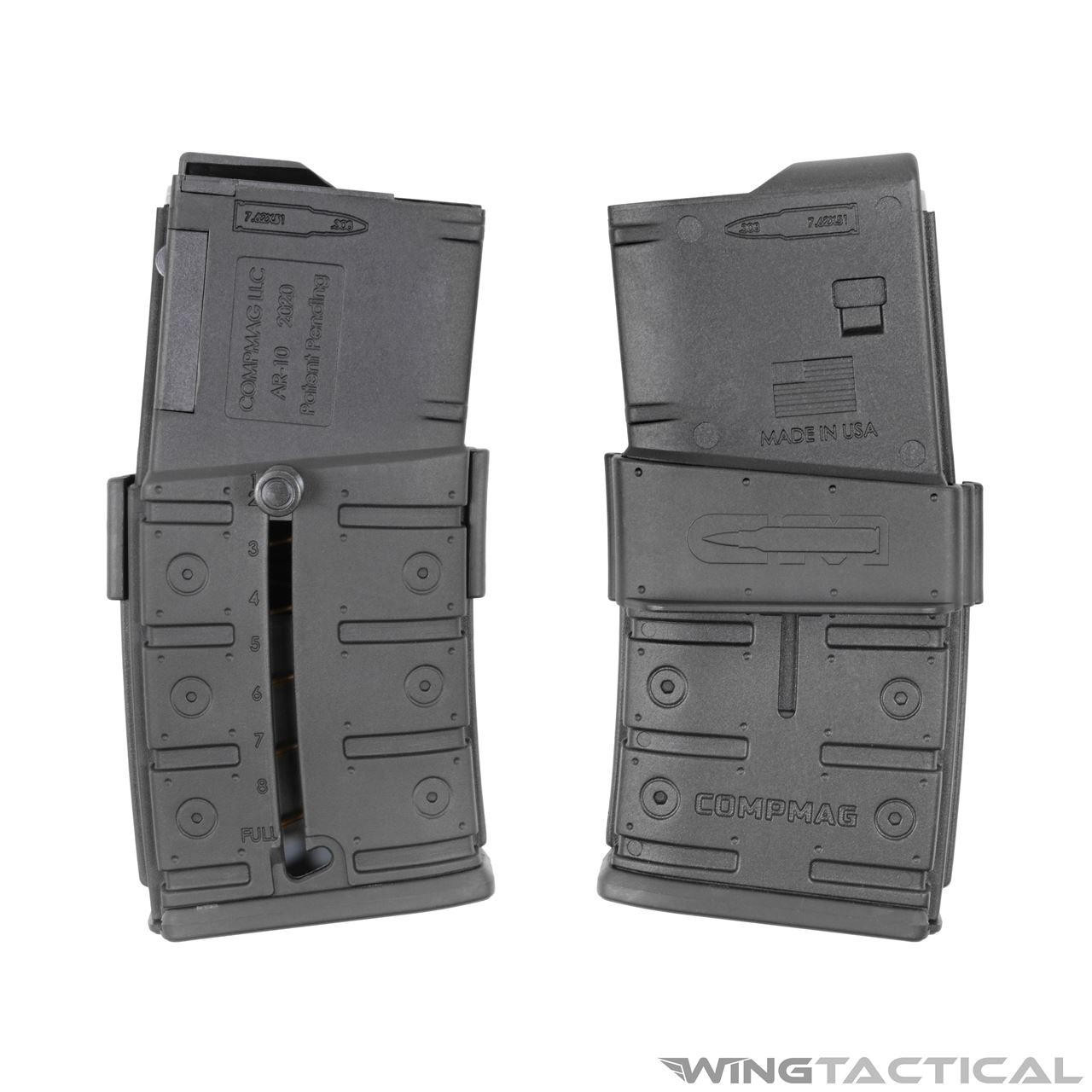 CompMag AR-10 Fixed 8-Round Magazine | Wing Tactical
