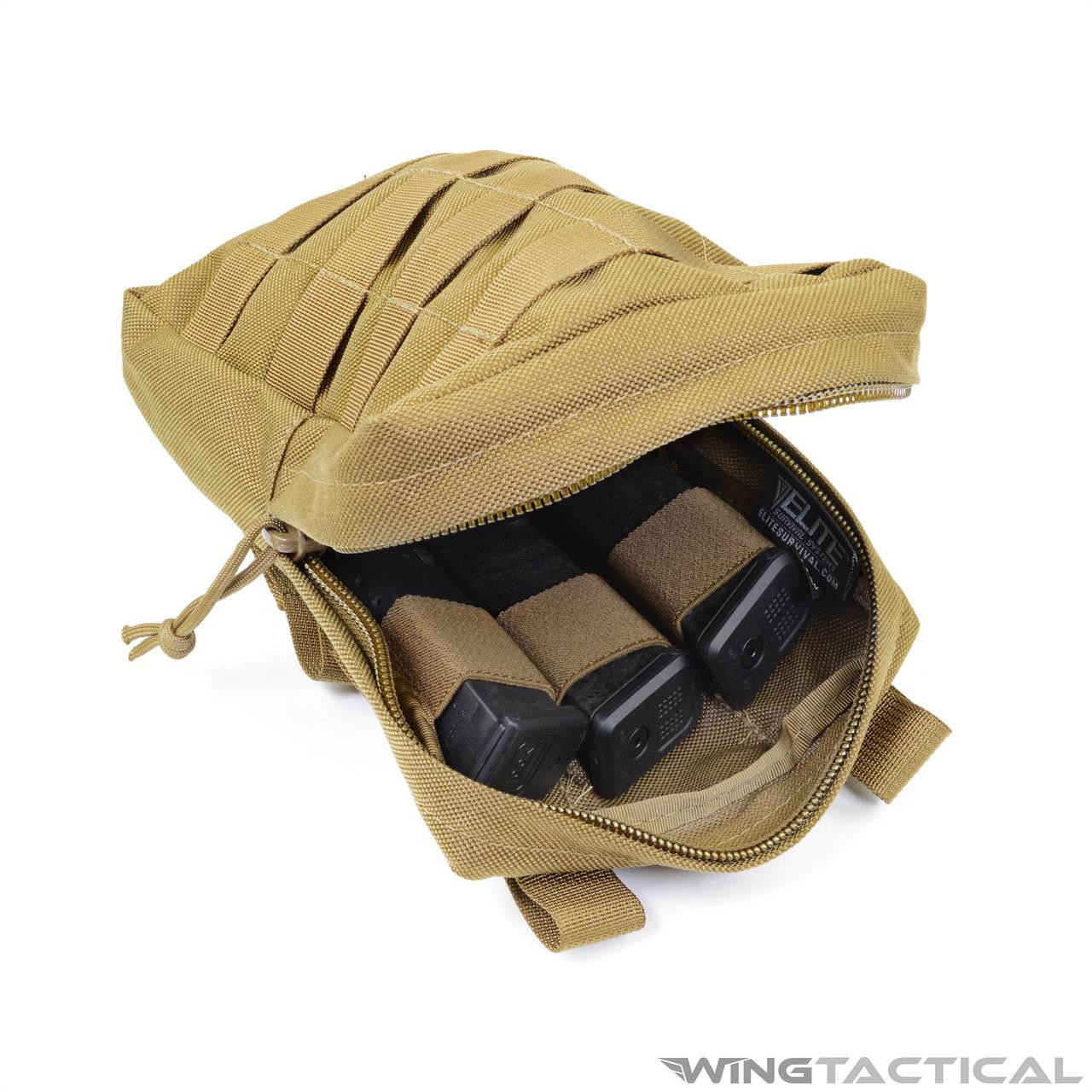 Elite Survival Systems General Utility MOLLE Pouch | Medium Size