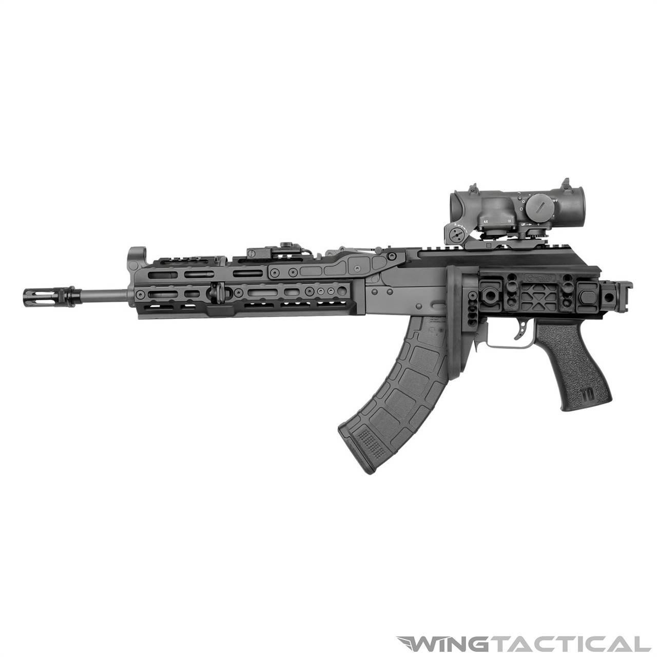 Midwest Industries Alpha Series Side Folding Collapsible Stock
