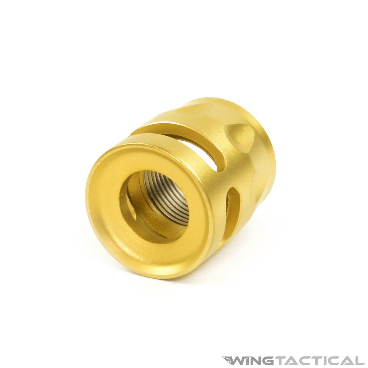 True Precision 9mm S-Type Micro Compensator (1/2x28) | Wing Tactical