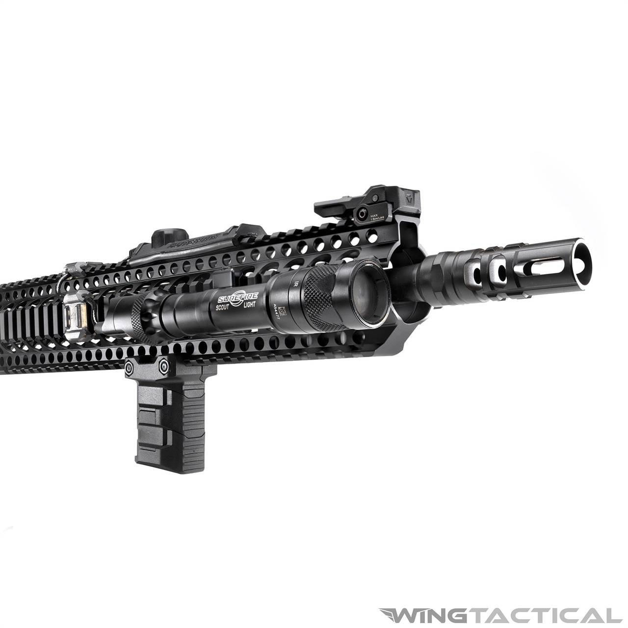 Strike Industries Picatinny Stacked Angled Grip w/ Cable Management System