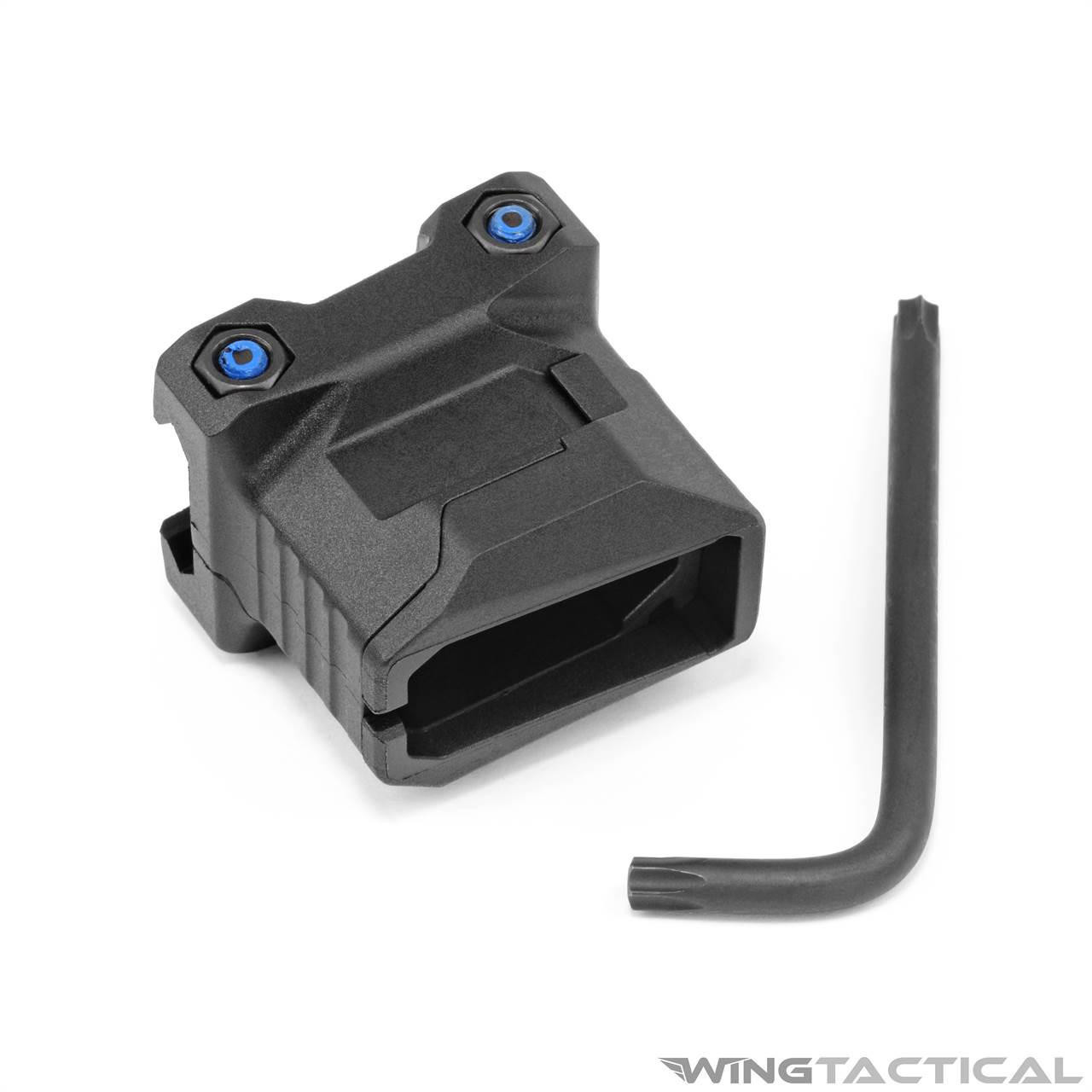 Strike Industries Picatinny Stacked Angled Grip w/ Cable Management System