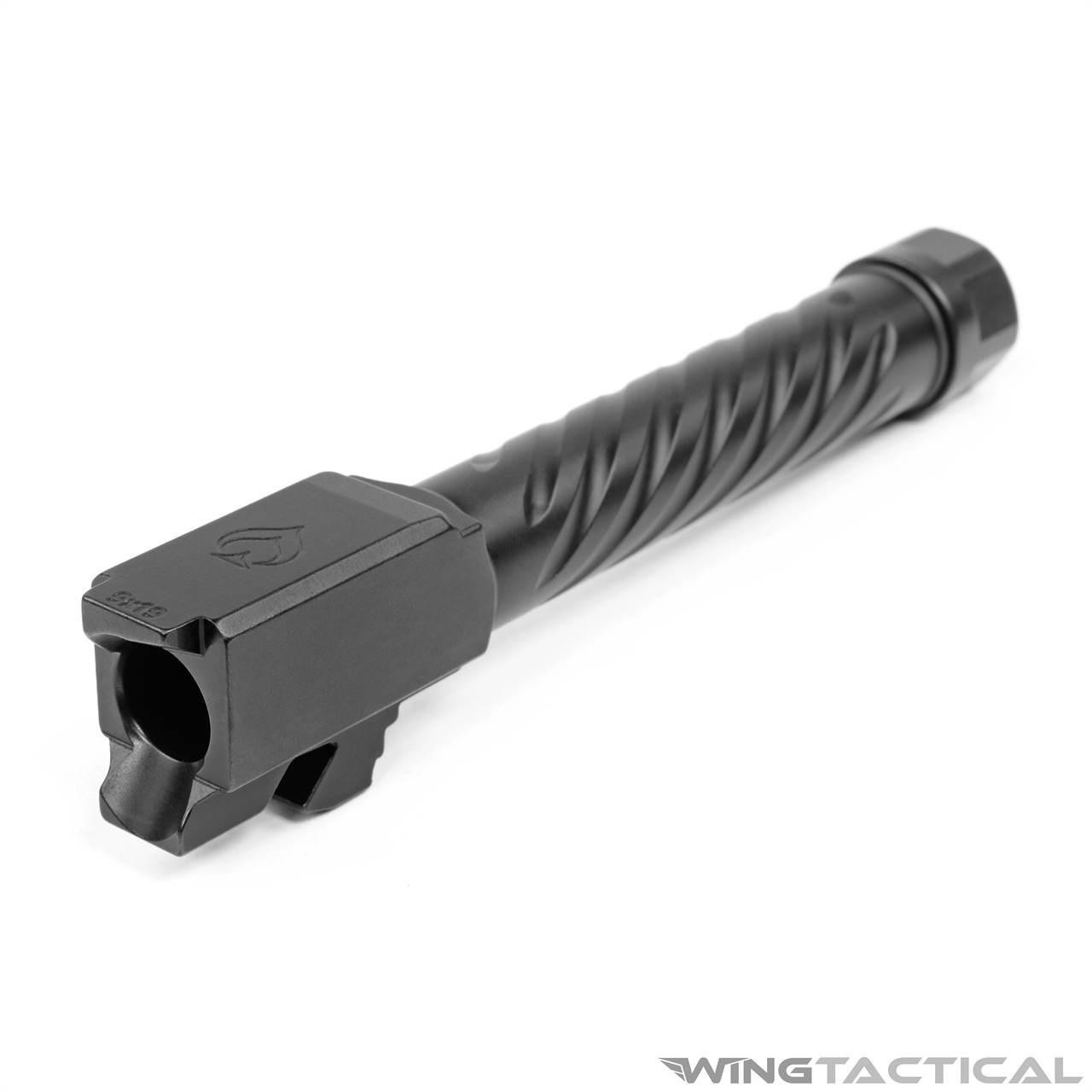 Ballistic Advantage Premium Spiral Fluted Threaded Barrel for Glock 19