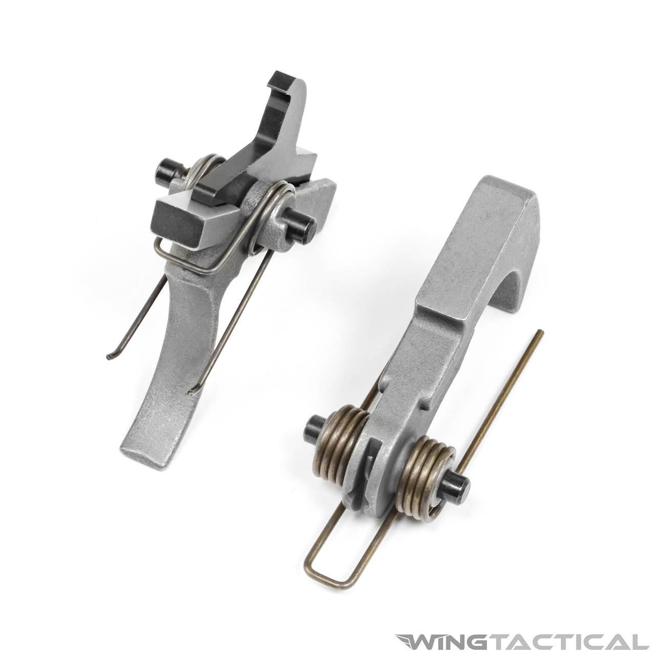 BATTLEARMS Polished Nickel Teflon Enhanced Trigger Kit | Wing Tactical