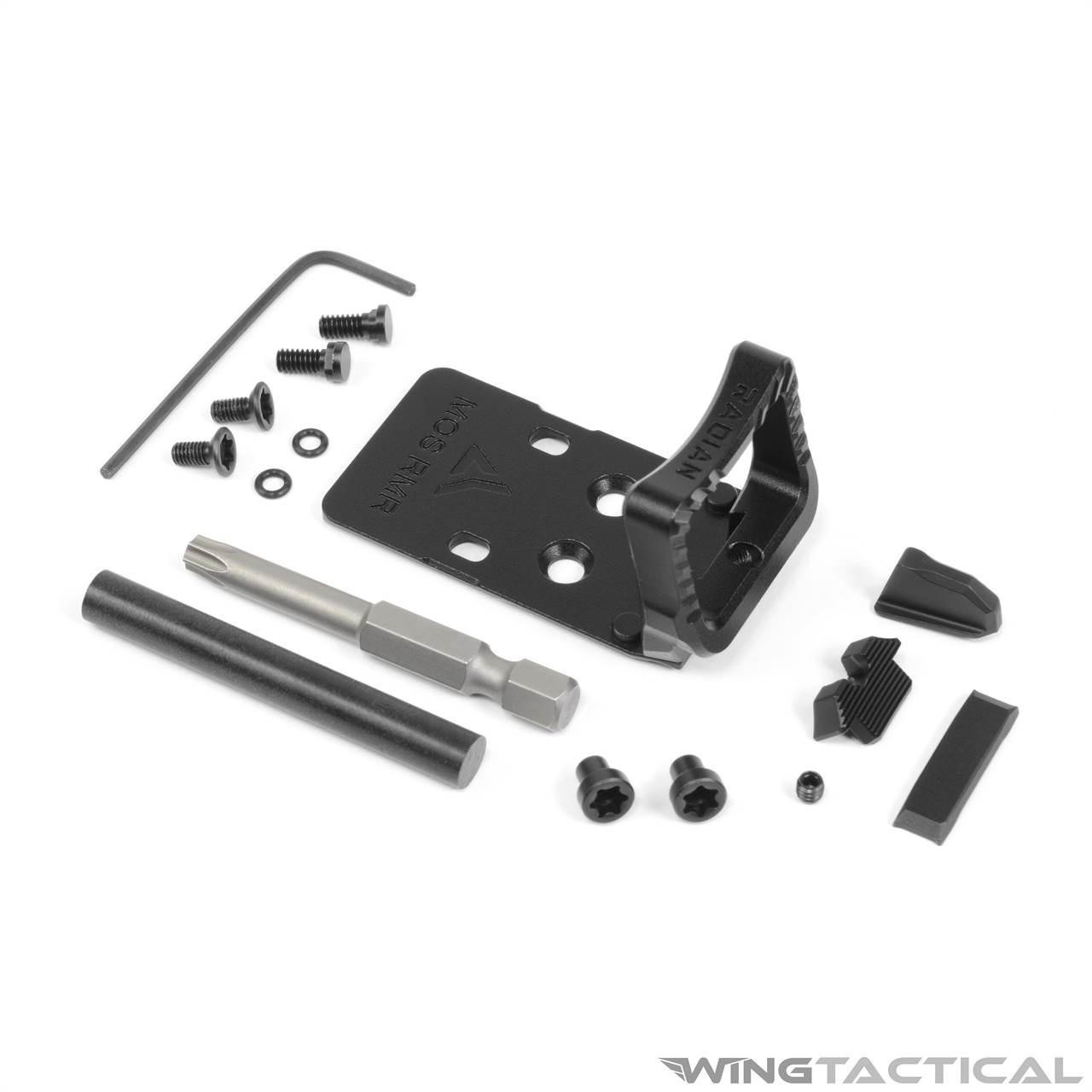 Radian GUARDIAN Optic Mount Guard with SIX Back-Up Sights