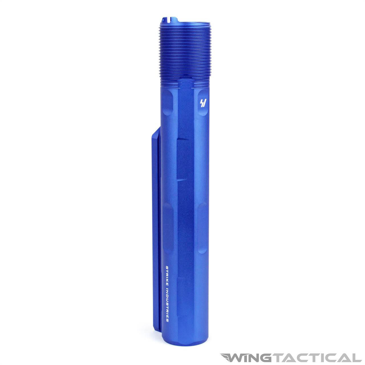 Strike Industries Blue AR-15 Buffer Tube Kit with Adjustable Buffer