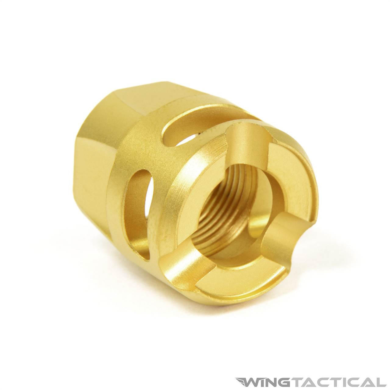 True Precision 9mm Y-Type Micro Compensator (1/2x28) | Wing Tactical