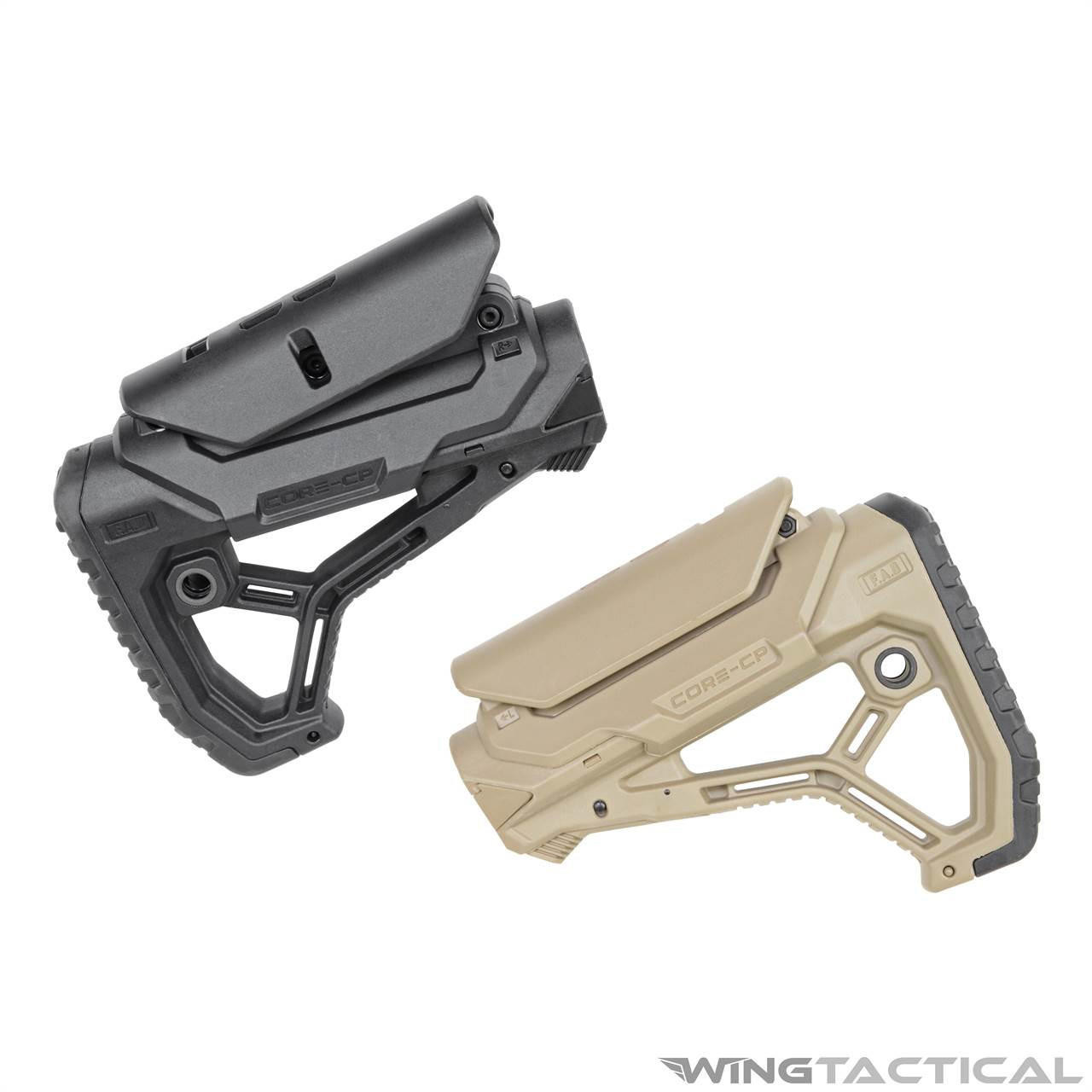 FAB Defense GL-CORE CP Stock with Adjustable Cheek-Rest | Wing Tactical