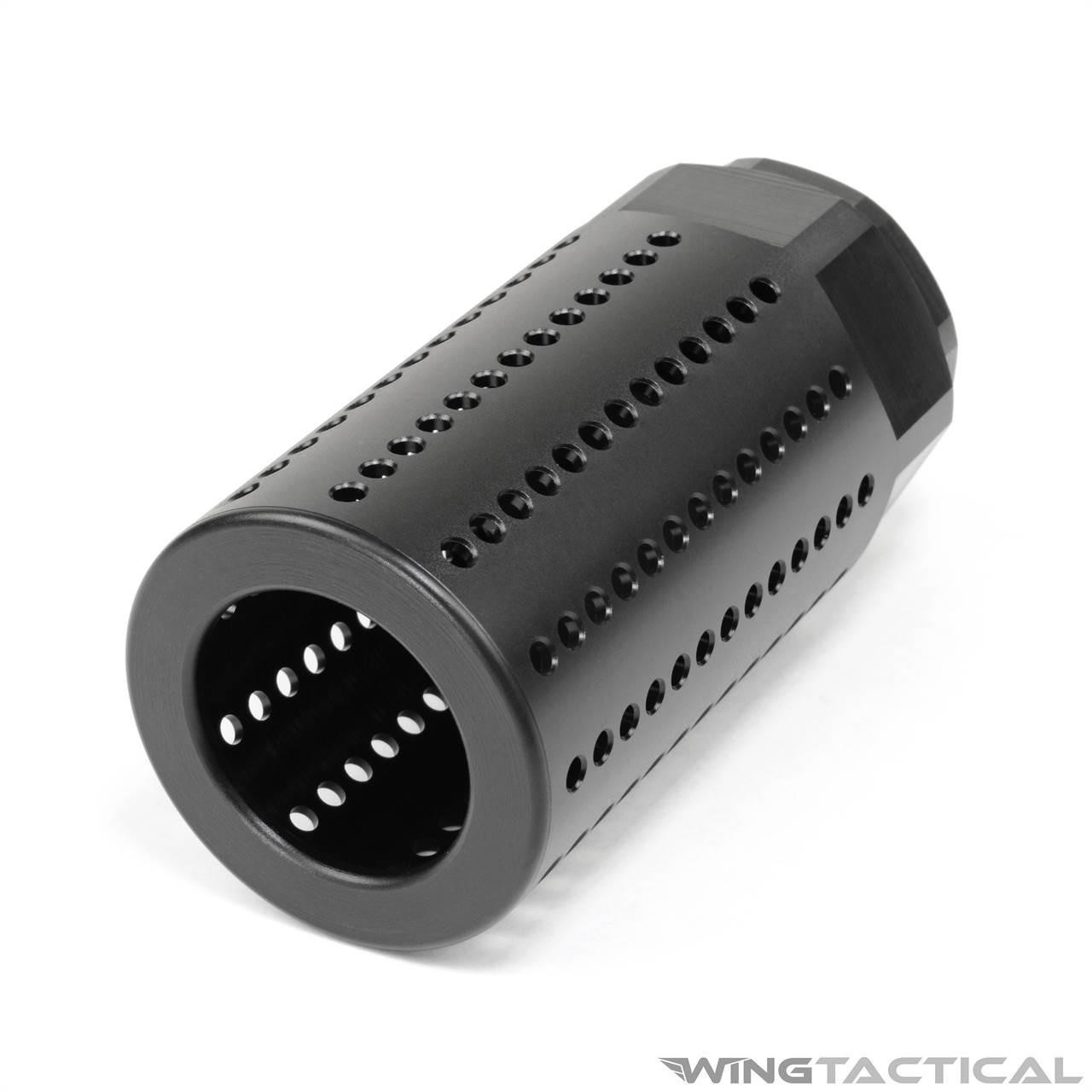 Rex Silentium MG Black Shroud 5.56 Muzzle Device Set | Wing Tactical