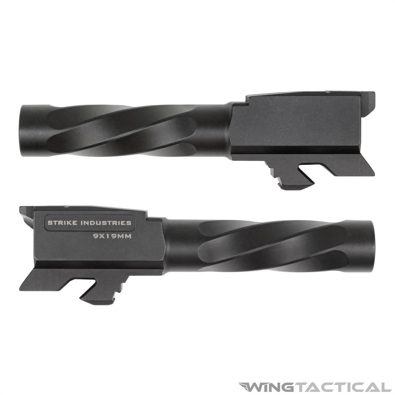 Strike Industries Spiral Fluted Barrel for Glock 43 | Wing Tactical