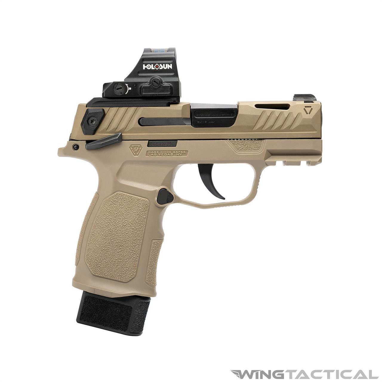 Strike Industries Enhanced Grip Module for SIG P365 | Wing Tactical