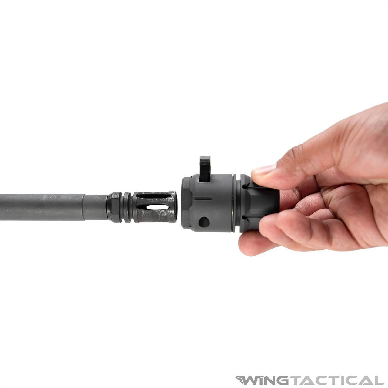 Strike Industries Blast Shield for A2 Birdcage Flash Hider | Wing Tactical