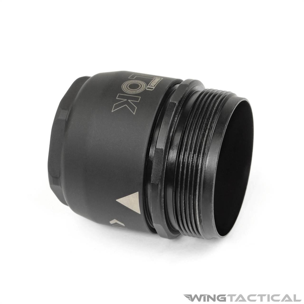 Breek-LOK 3QD HUB Quick Detach 1.375x24 QD Suppressor Mount | Wing Tactical