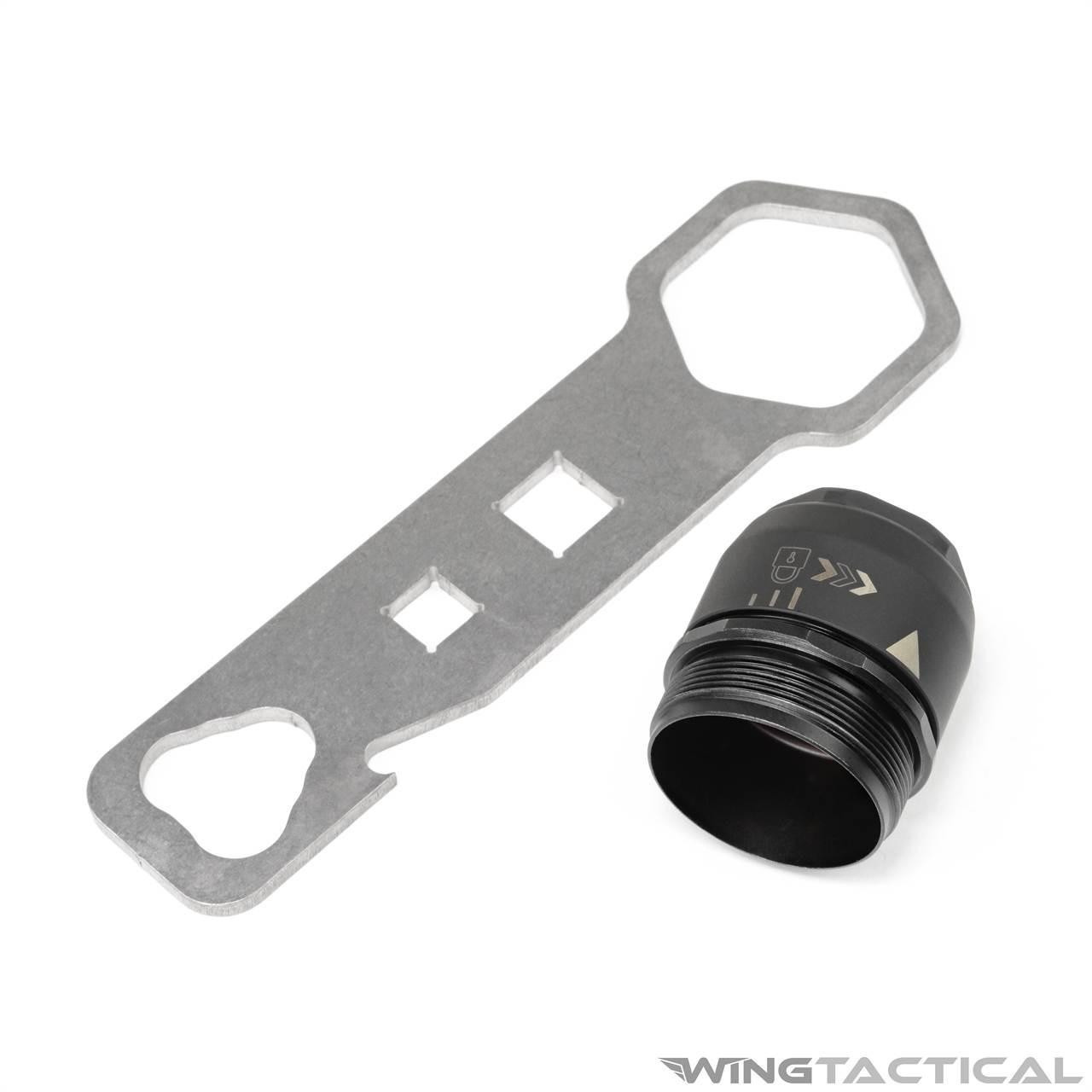 Breek-LOK 3QD HUB Quick Detach 1.375x24 QD Suppressor Mount | Wing Tactical