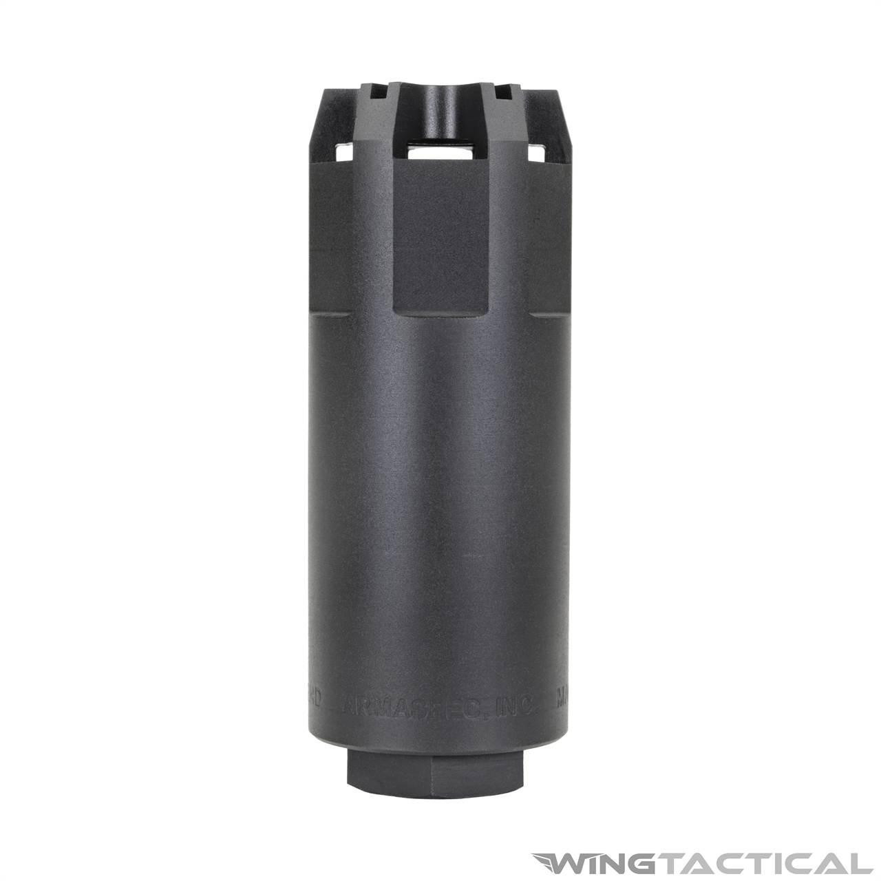 Armaspec 30 Cal. Catacomb Muzzle Brake with Mini-Reactor Blast Shield