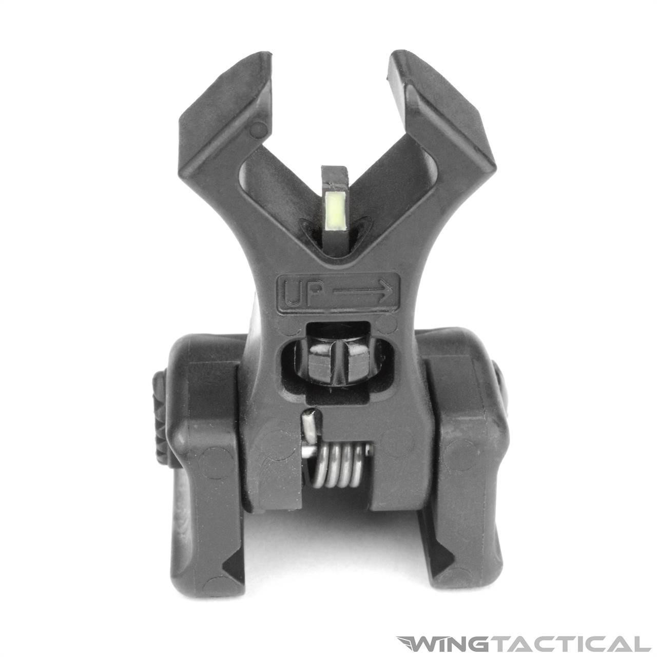 Diamondhead Diamond Polymer Flip-Up Front Sight w/ NiteBrite | Wing ...