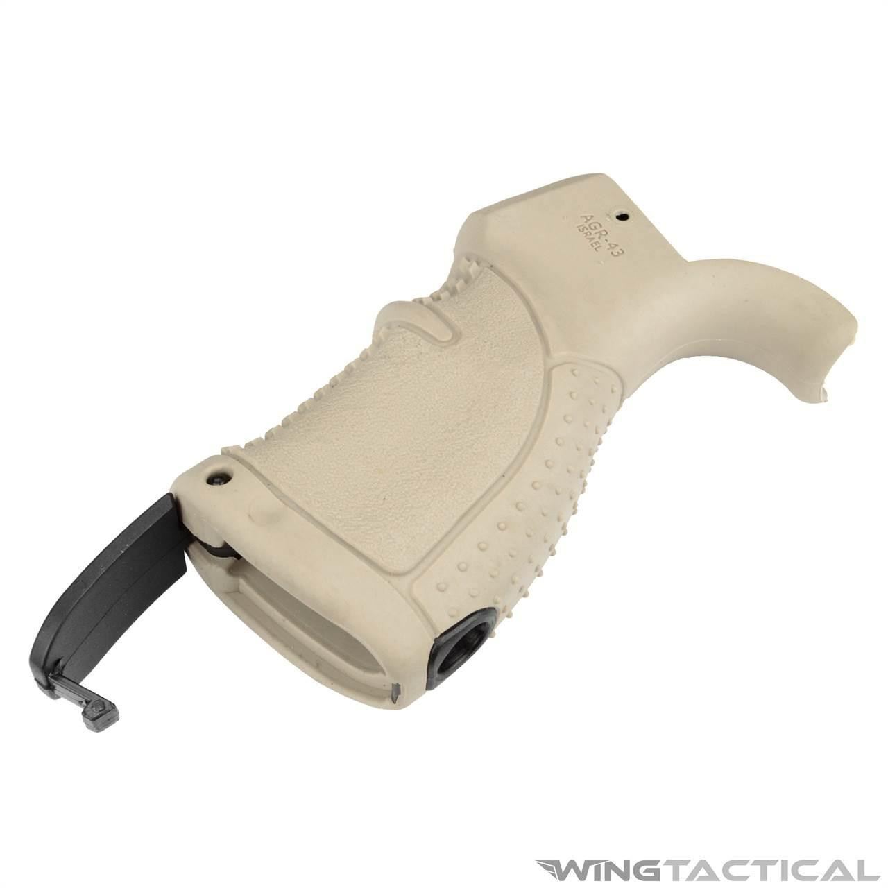 FAB Defense AR15 Rubber Pistol Grip (AGR-43) | Wing Tactical