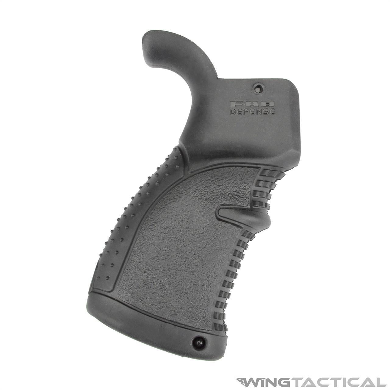 FAB Defense AR15 Rubber Pistol Grip (AGR-43) | Wing Tactical