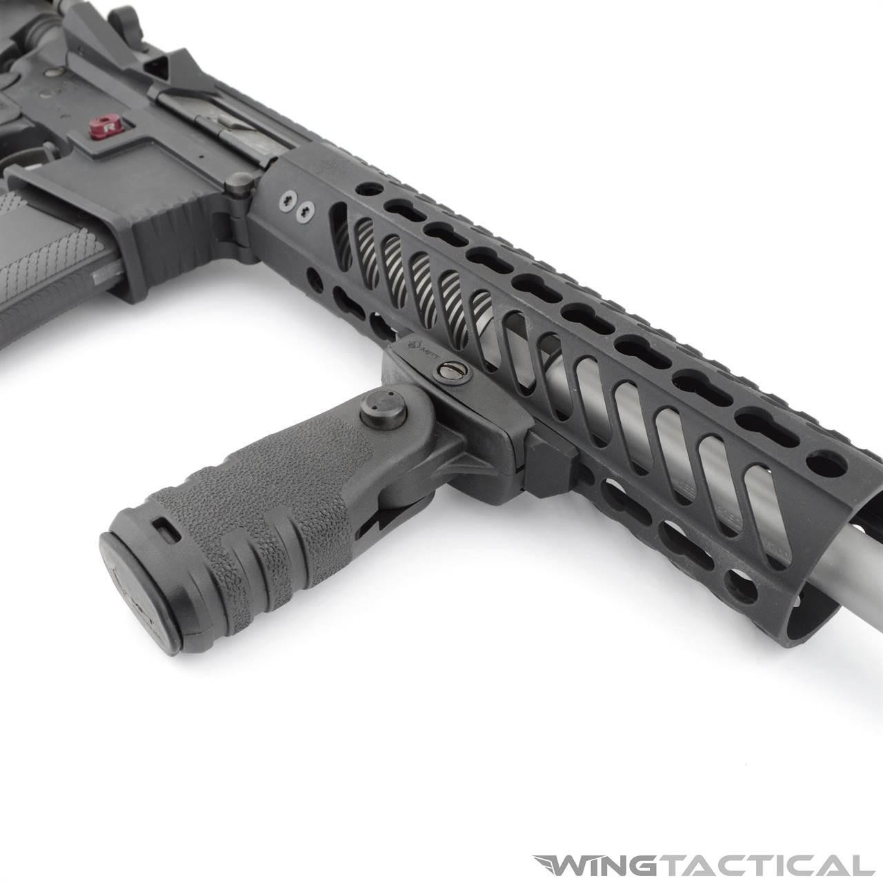 Mission First Tactical React Folding Grip (RFG) | MFT Forend Grip