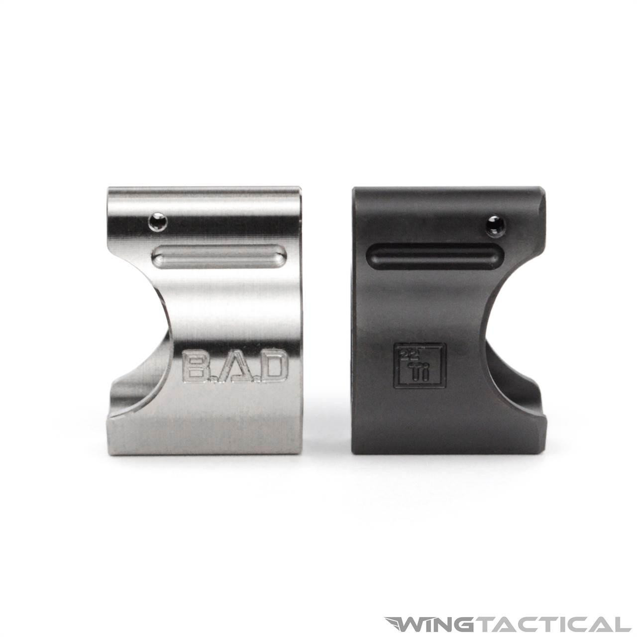 Battle Arms Development Lightweight Titanium Gas Block | Wing Tactical
